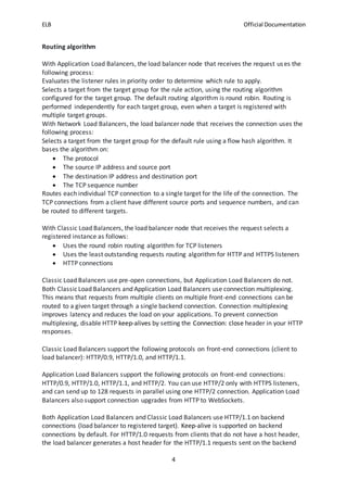 AWS- Elastic load balancing | PDF | Free Download