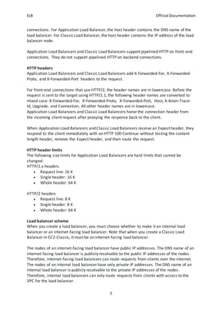 AWS- Elastic load balancing | PDF