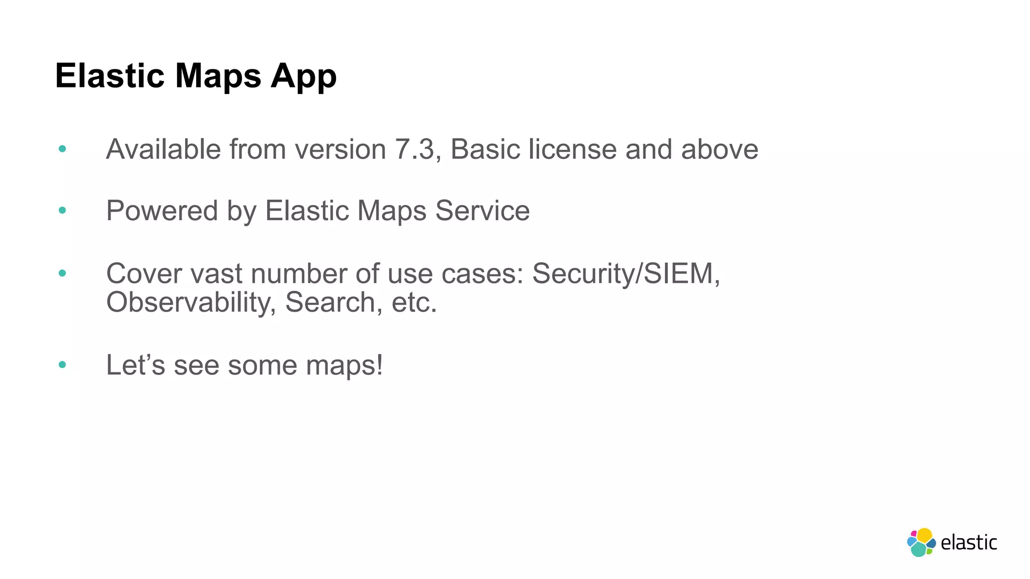 Elastic maps application_21_10_20 | PPT
