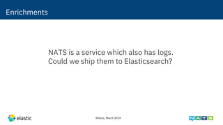 Monitoring the NATS messaging system at scale with Elastic Beats | PPTX