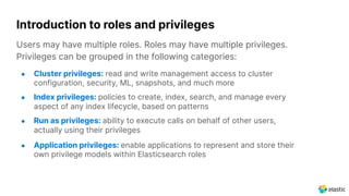 Securing the Elastic Stack for free | PPT