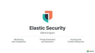 Elastic Security: Unified protection for everyone | PDF