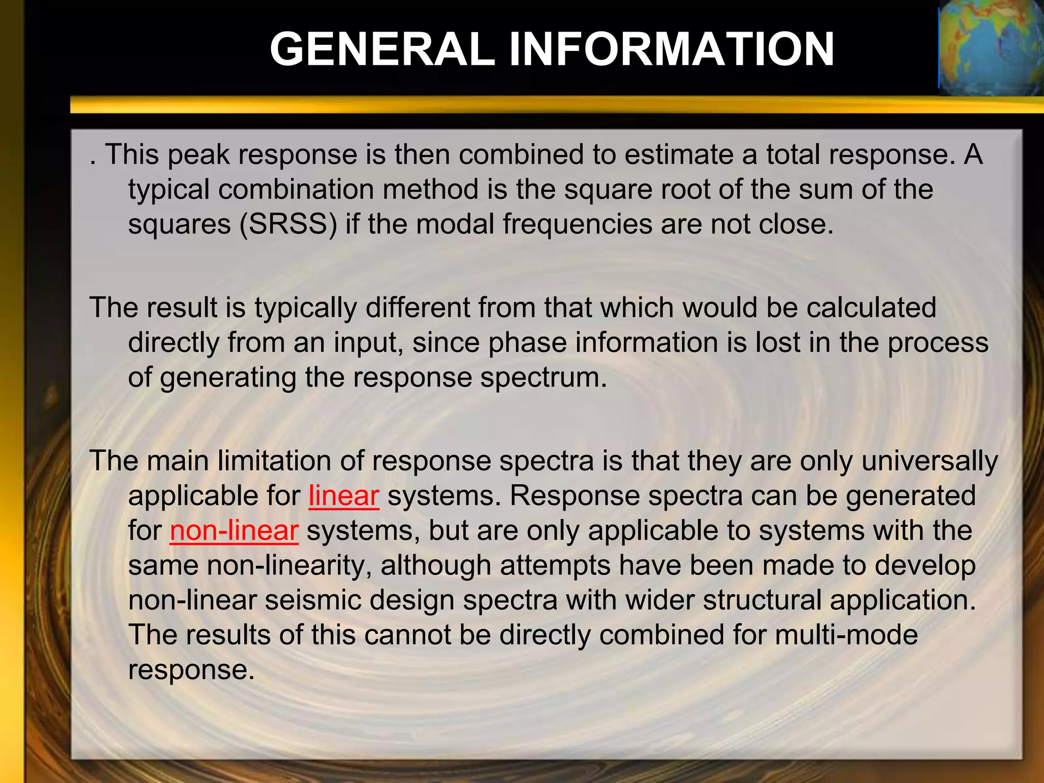 Elastic response spectra | PPT
