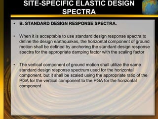 Elastic response spectra | PPT