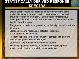Elastic response spectra | PPT