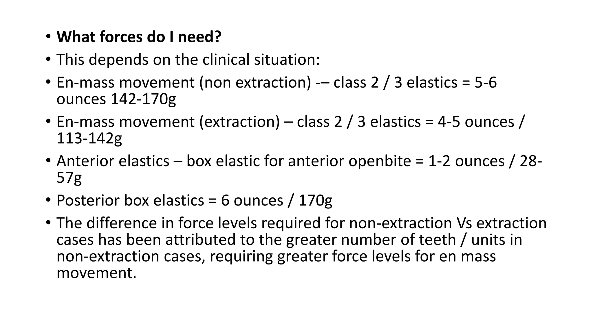 Elastics in Orthodontics -part I | PPTX