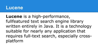 Elasticsearch | PPT