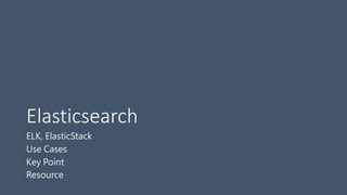 Elasticsearch | PPT