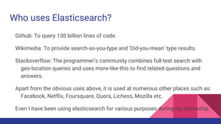 Elasticsearch | PPTX