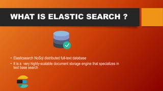 Elastic search | PPT