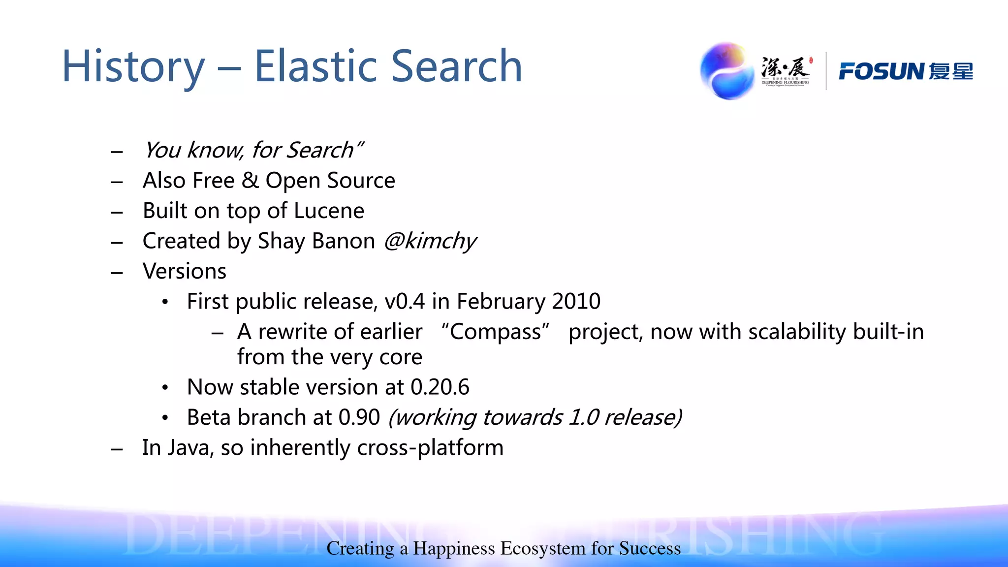 Elastic search | PPT