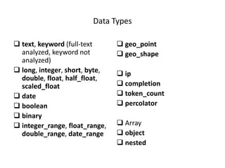 Elasticsearch | PPTX