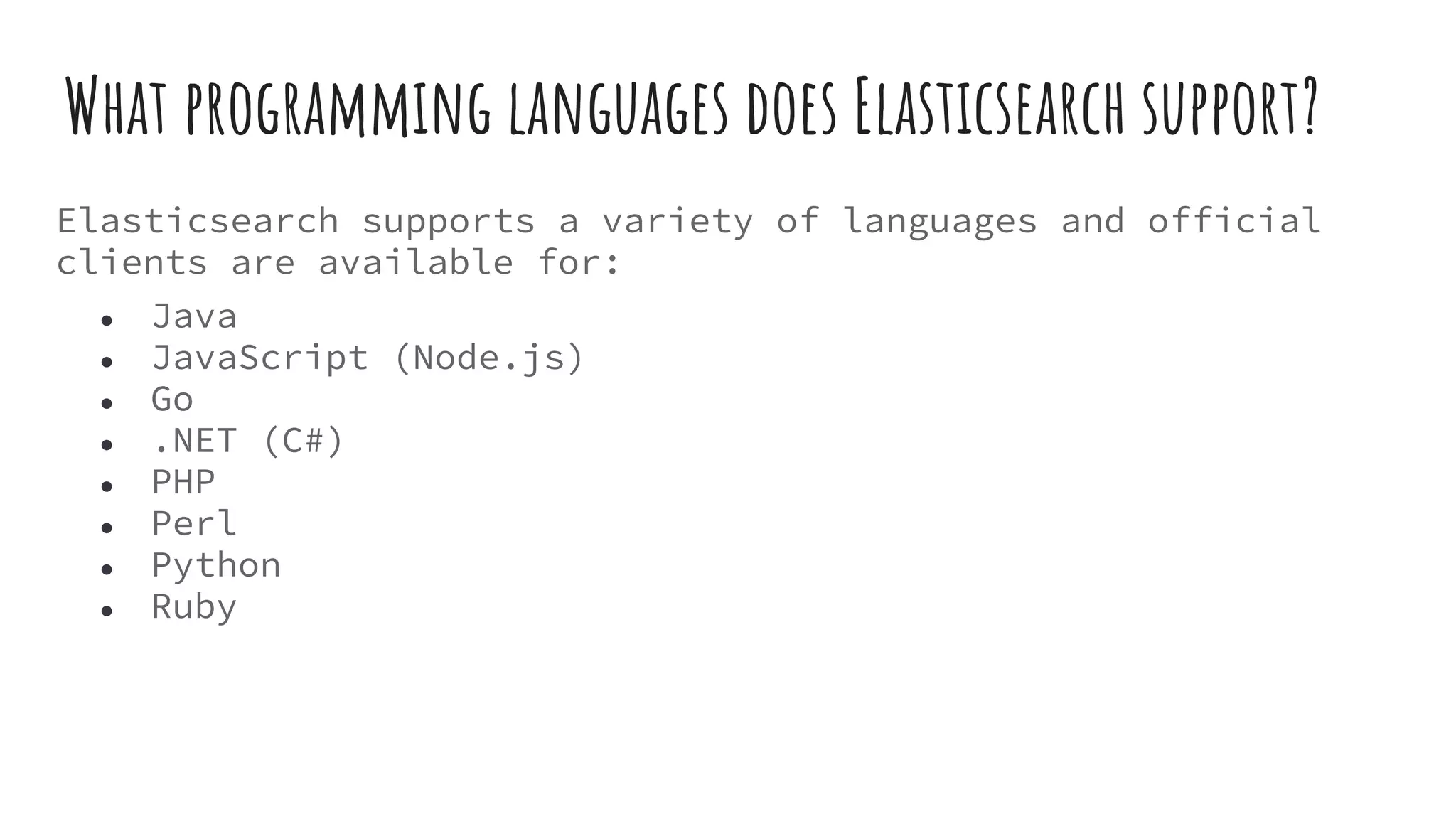 Elasticsearch | PDF | Databases | Computer Software and Applications