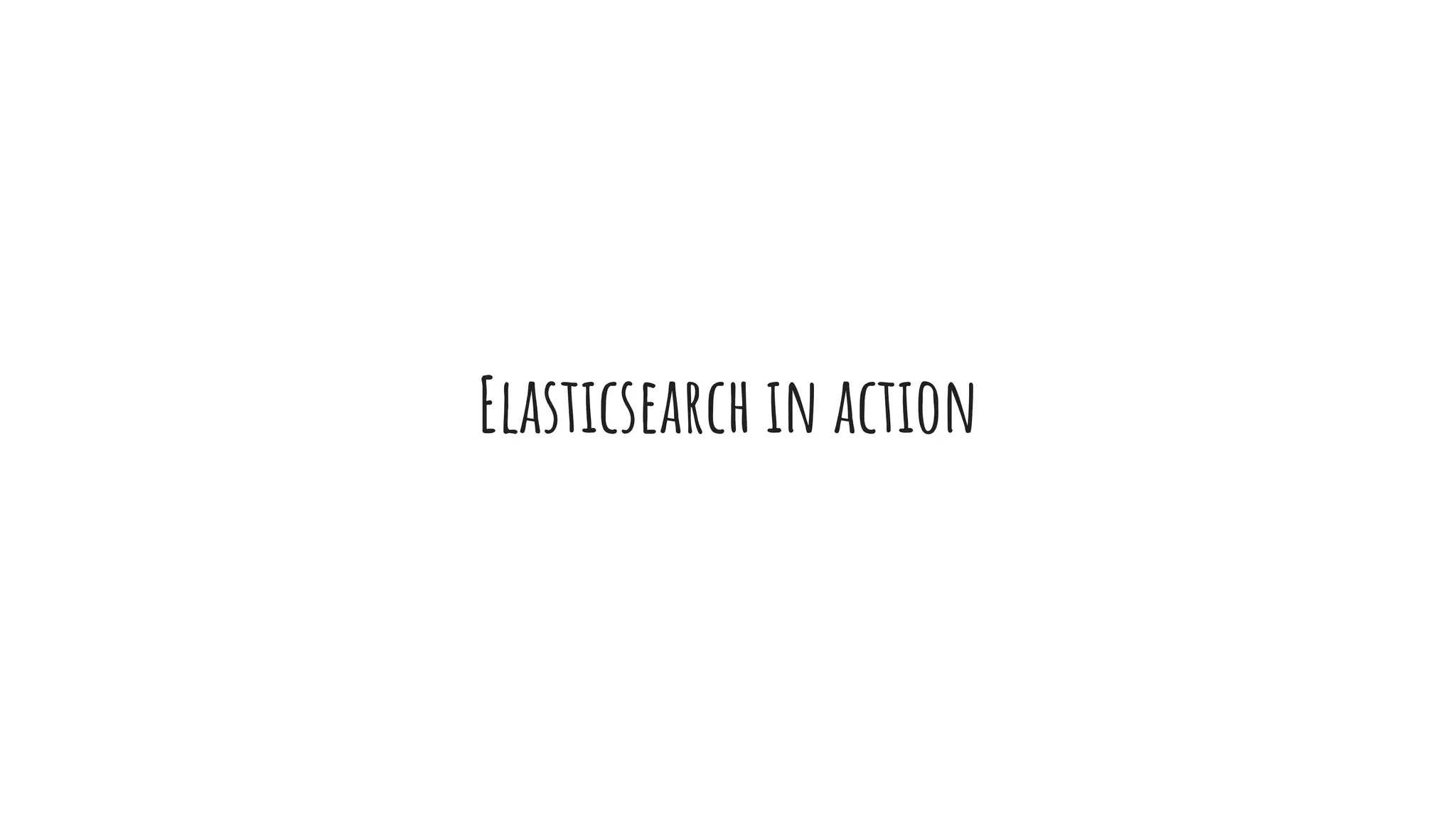 Elasticsearch | PDF
