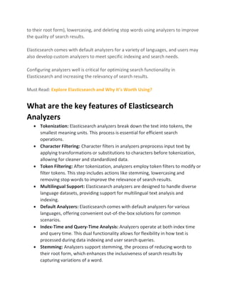 Elasticsearch Analyzers Field-Level Optimization.pdf