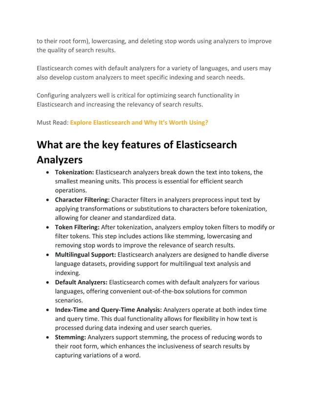 Elasticsearch Analyzers Field-Level Optimization.pdf