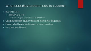 Elasticsearch and Spark | PPT