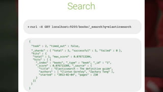 Introduction to ElasticSearch | PPT