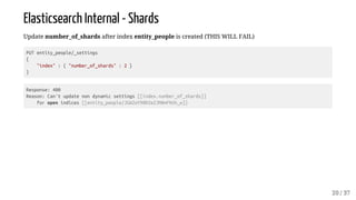 Elasticsearch Internal - Shards | PPT