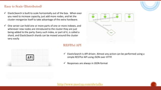 Elastic search overview | PPTX | Databases | Computer Software and ...