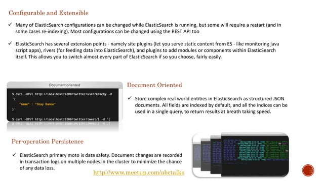 Elastic search overview | PPTX | Databases | Computer Software and Applications