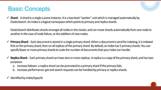 Elastic search overview | PPTX | Databases | Computer Software and ...