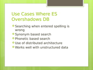 Elasticsearch: An Overview | PPT