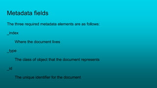 Elasticsearch: Removal of types | PPTX