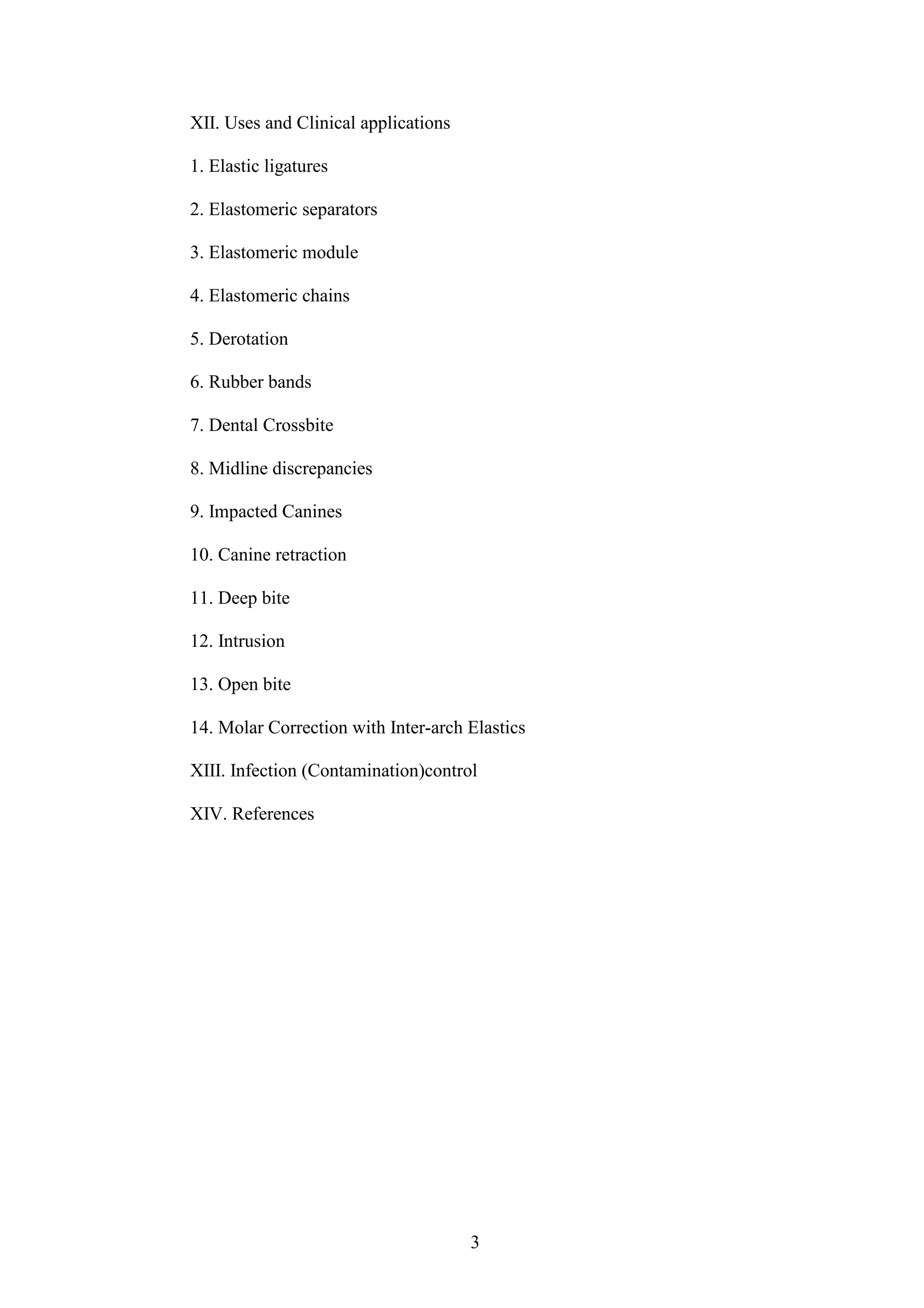 Elastics in orthodontics | PDF