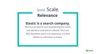 Examining OpenData with a Search Index using Elasticsearch | PPT