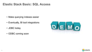 Elastic Stack Basic - All The Capabilities in 6.3! | PPTX