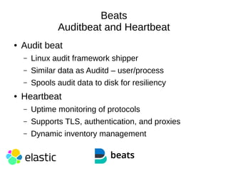 Elastic Stack ELK, Beats, and Cloud | ODP | Cloud Computing | Internet