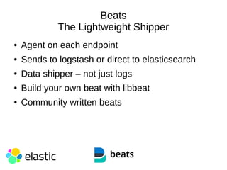 Elastic Stack ELK, Beats, and Cloud | ODP | Cloud Computing | Internet