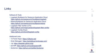 Elastic Stack @ Swisscom Application Cloud | PPT