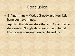 Elastic Tree: Saving Energy in Data Center Networks | PPT