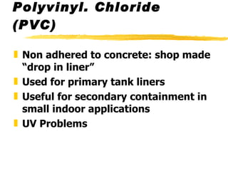 Elasti Liner "Ultimate Containment Liner" | PPT