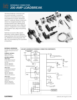 Elastimold Connectors - Loadbreak & Deadbreak Elbow & Bolted Tee ...