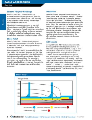 Elastimold Shrink Fit Cable Terminations - Elastimold Ranger 2 | PDF