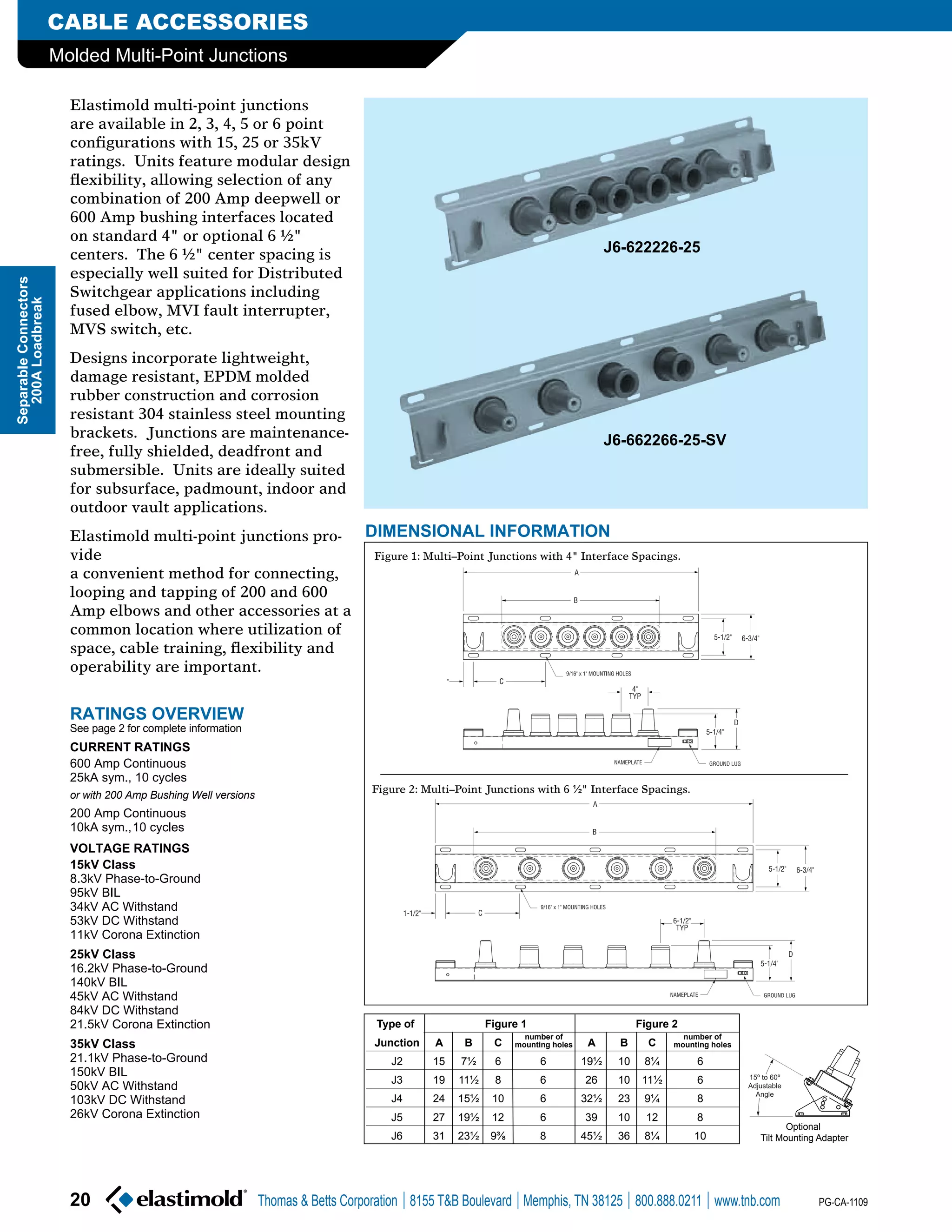Elastimold - HV High Voltage Joints, Terminations, Loadbreak ...