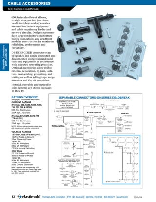 Elastimold - HV High Voltage Joints, Terminations, Loadbreak ...