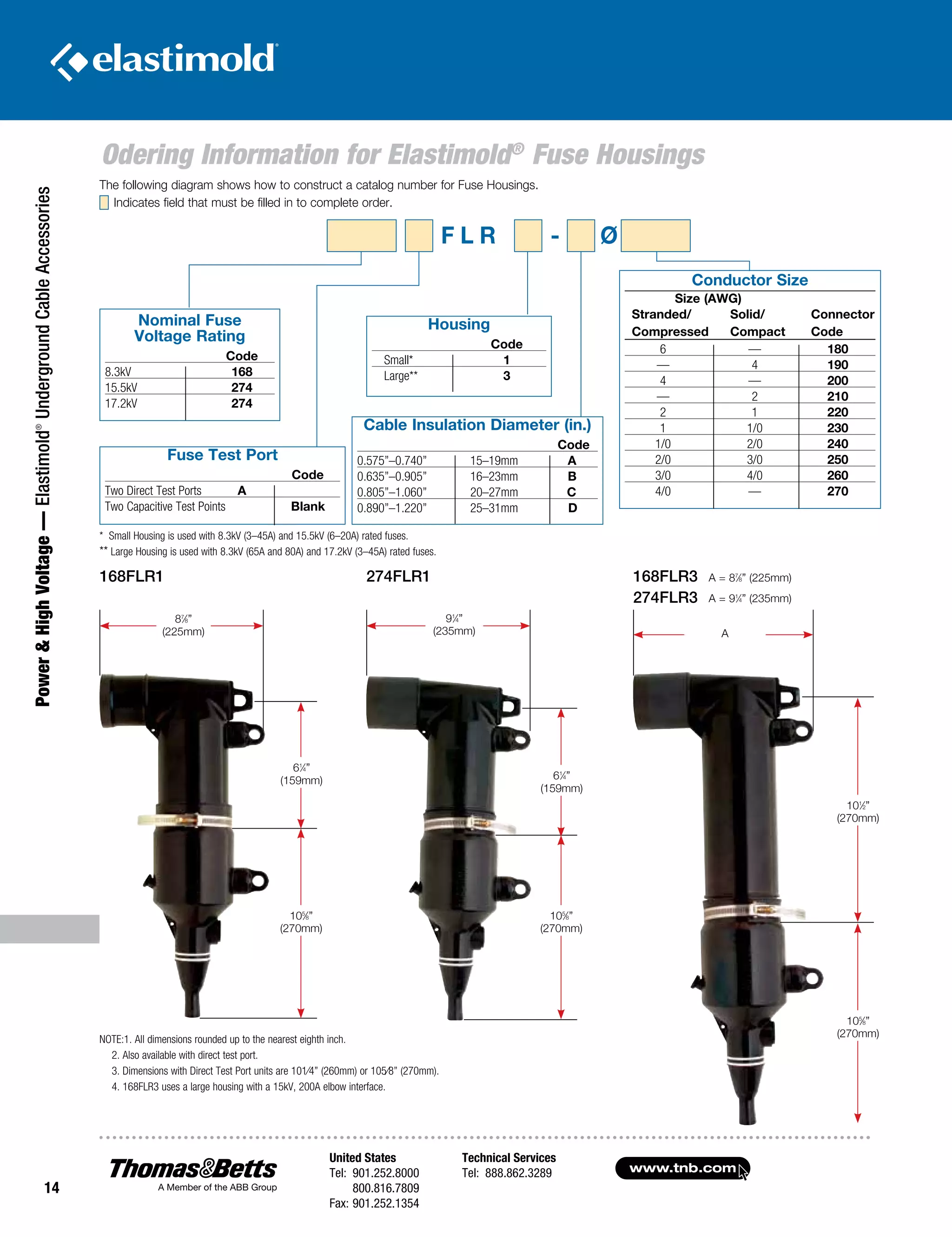 Elastimold Dead Break & Load Break Connectors & Elbows | PDF