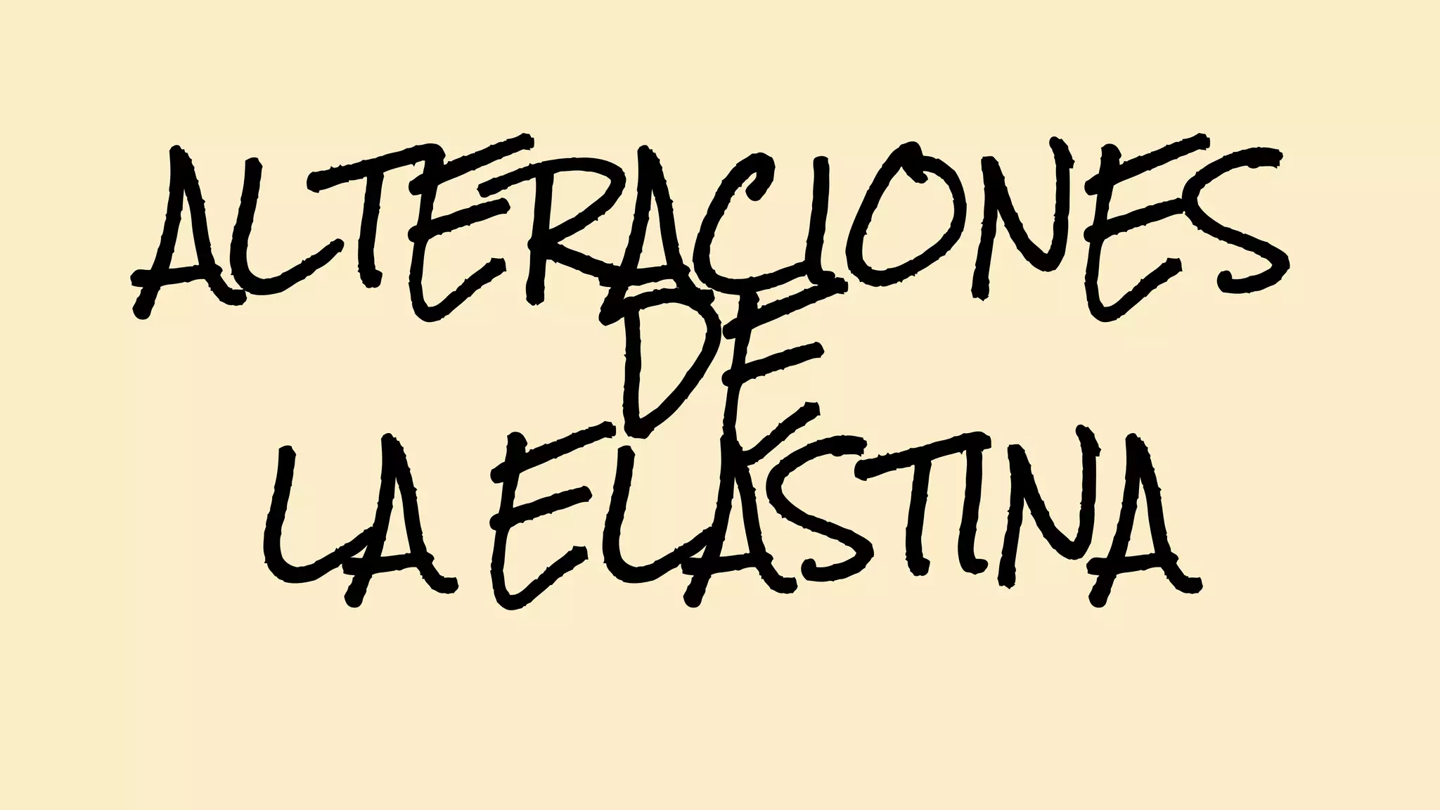 Elastina Y SUS CARACTERISTICAS BÁSICAS | PPTX