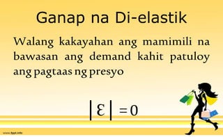 Elastisidad ng Demand | PPTX