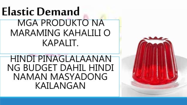 Elastisidad ng demand | PPTX