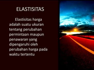 Elastisitas | PPTX