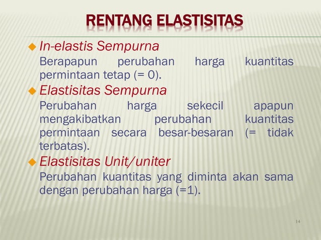 Elastisitas permintaan dan penawaran | PDF