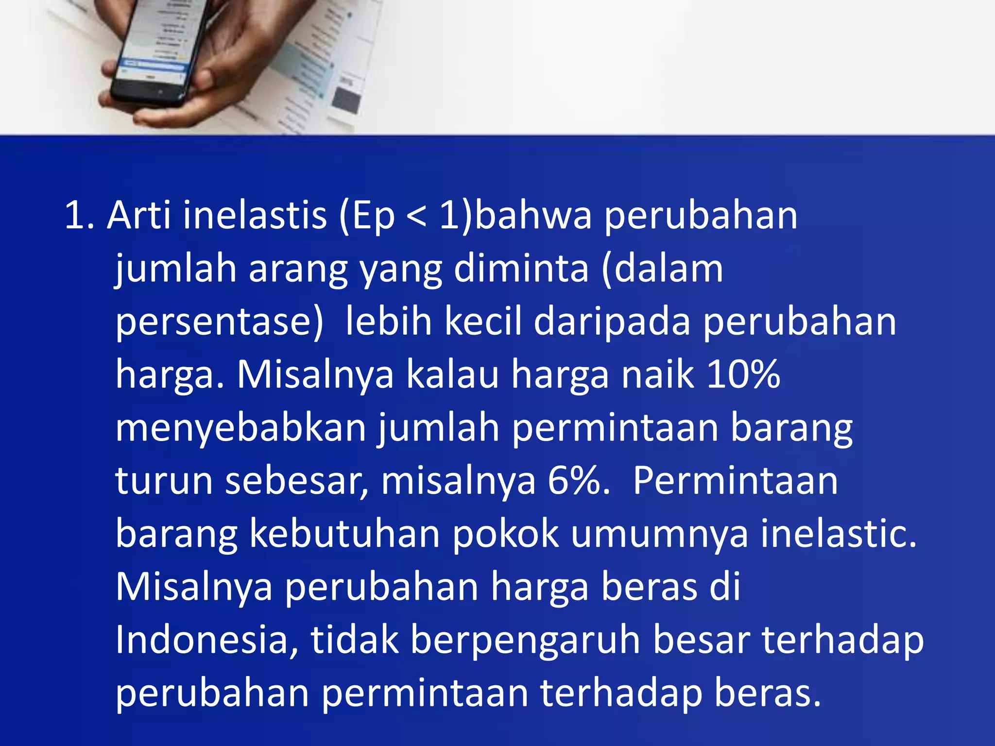 Elastisitas permintan dan penawaran new | PPTX