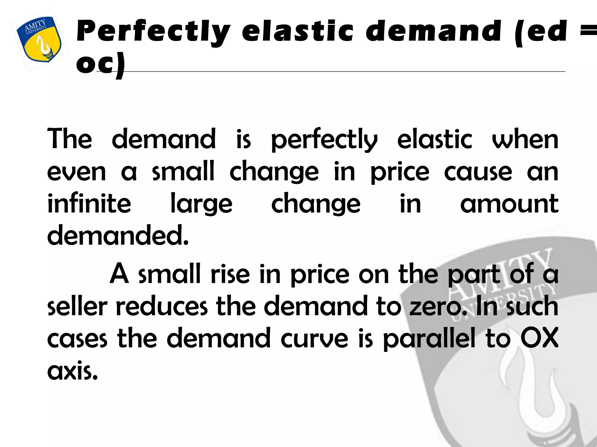 Elastisity of demand - case study | PPT