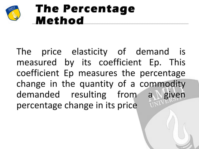 Elastisity of demand - case study | PPT