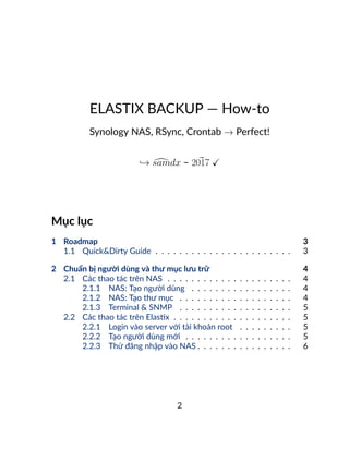 Elastix backup-guide | PDF